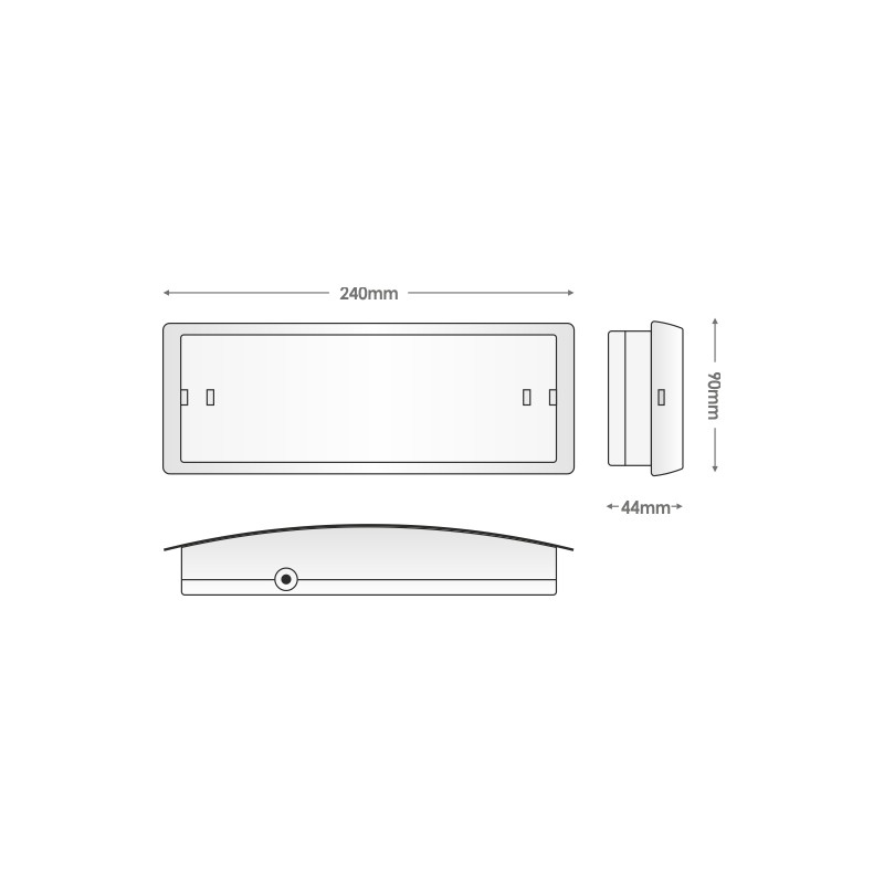 ΦΩΤΙΣΤΙΚΟ ΑΣΦΑΛΕΙΑΣ LED GR-8LED OLYMPIA - Vagianos Electric