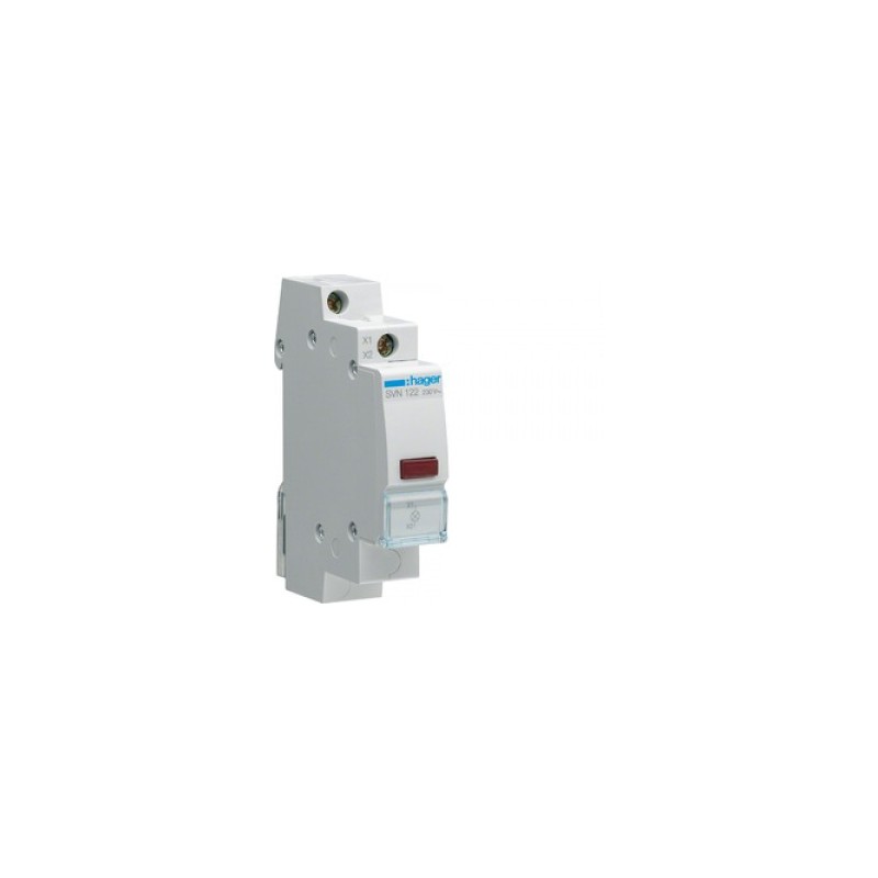 ΕΝΔΕΙΚΤΙΚΟ LED ΚΟΚΚΙΝΟ SVN122 HAGER - Vagianos Electric